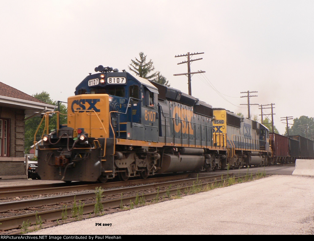 CSX hopper train